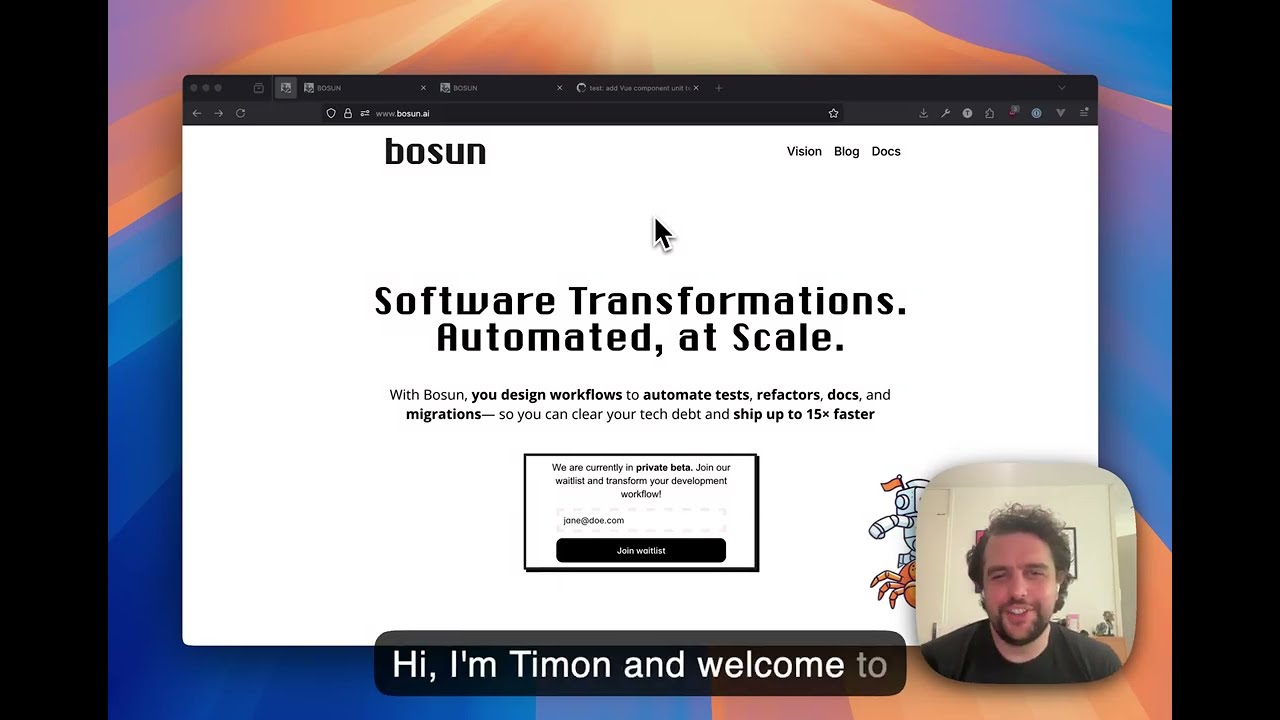 Introducing Bosun