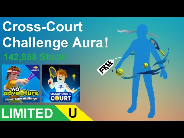 How to get the Cross-Court Challenge Aura in Roblox AO Adventure?