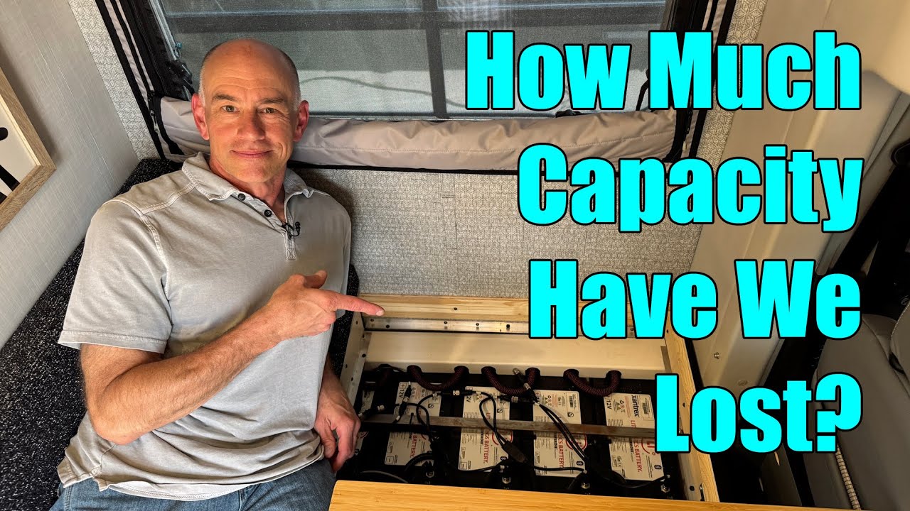 Checking Lithium Batteries for Capacity Loss at 4 years - Also...Lithionics Aging Factors