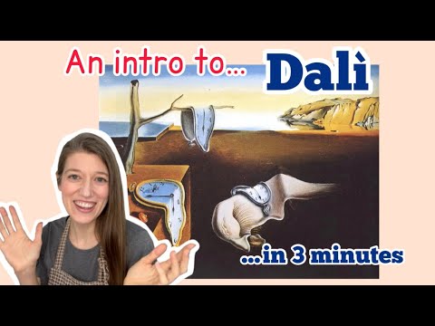 Salvador Dalí & Surrealism | 3 Minute Crash Course for kids, teens & teachers