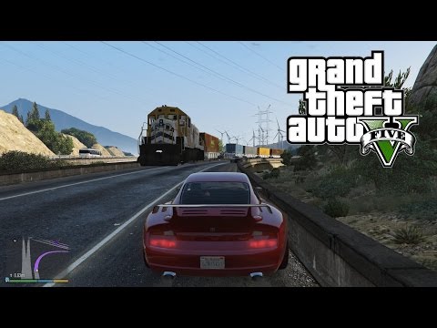 Train on the highway - GTA5-Mods.com