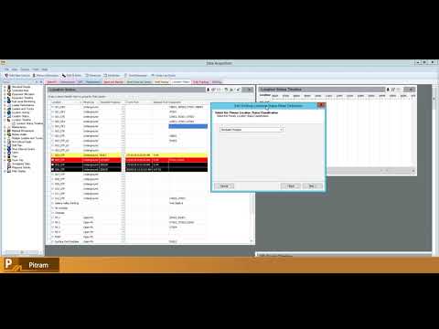 Pitram - Location Status Panel
