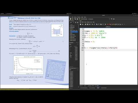 MatLab short demo for first homework, MCG3340