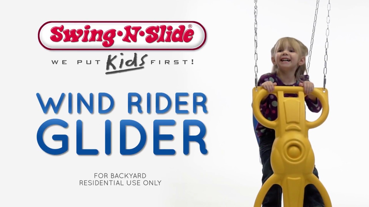 Swing-N-Slide Wind Rider Glider
