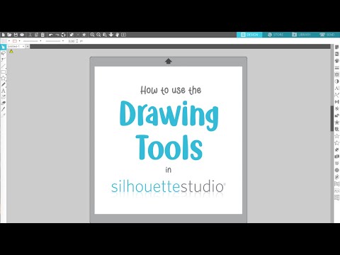 How to Use the Drawing Tools in Silhouette Studio