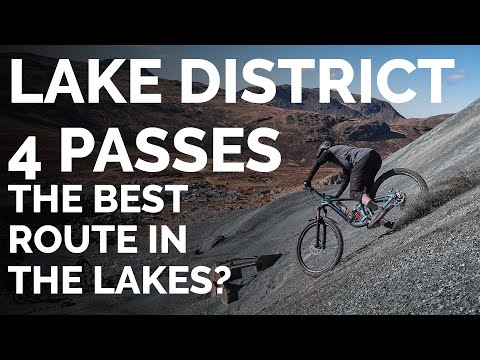 Epic Mountain Biking Route In The Lake District - The Four Passes - Location Check