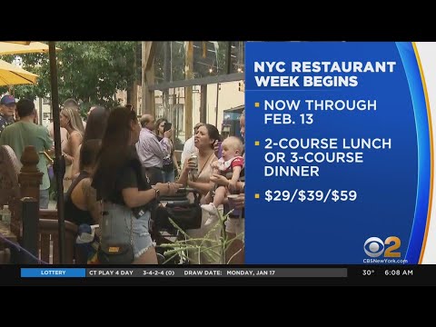 New York City Restaurant Week Begins
