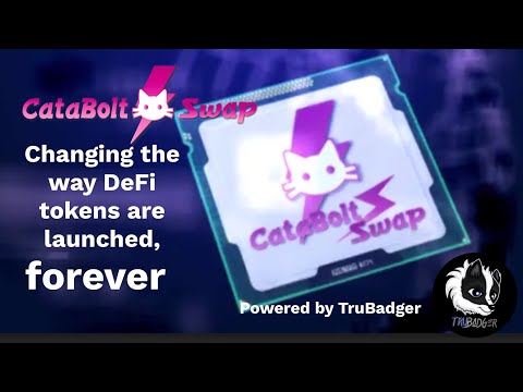 CataBolt Swap ~ A PreSwap Platform Changing the Way DeFi Tokens are Launched, Forever!
