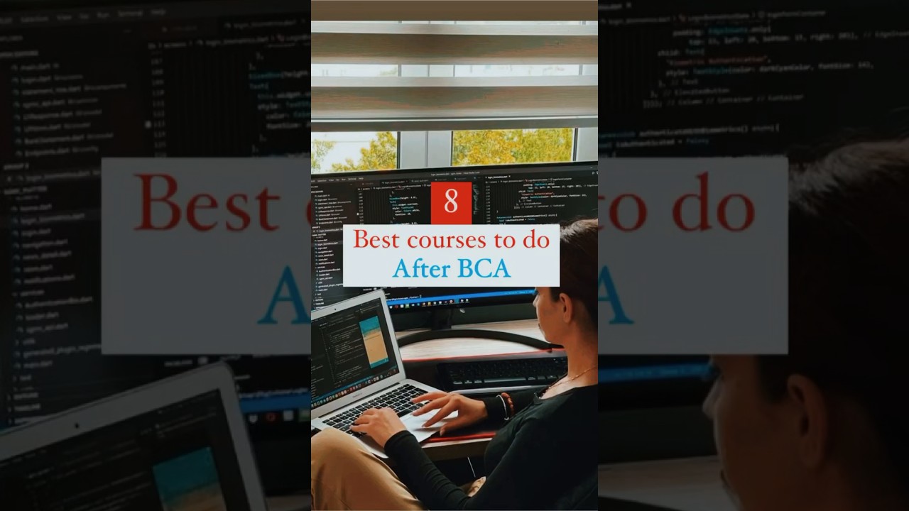 8 Best Courses to do after BCA 💻👾 #shortsfeed