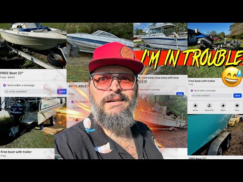 I Picked Up Every Free Boat I Found on Facebook Marketplace (not good)