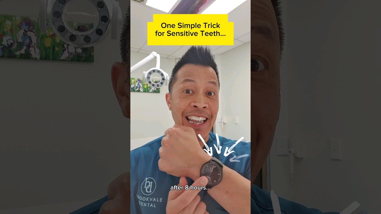 Say Goodbye to Sensitive Teeth: Easy 5-Day Toothpaste Treatment #shorts #dentallan #sensitivity