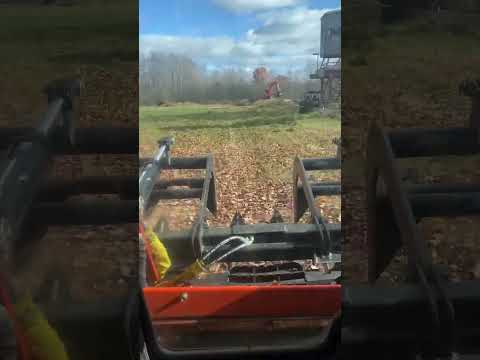 Kubota SVL90-2 with Brush Grapple