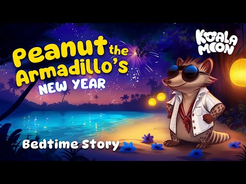 Peanut Armadillo's New Year's Eve 😴✨ Kids Bedtime Stories and Sleep Meditations 🌙 Koala Moon