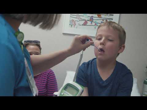Preparing your child for a vital signs check