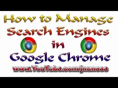 How to Manage Search Engines in Google Chrome