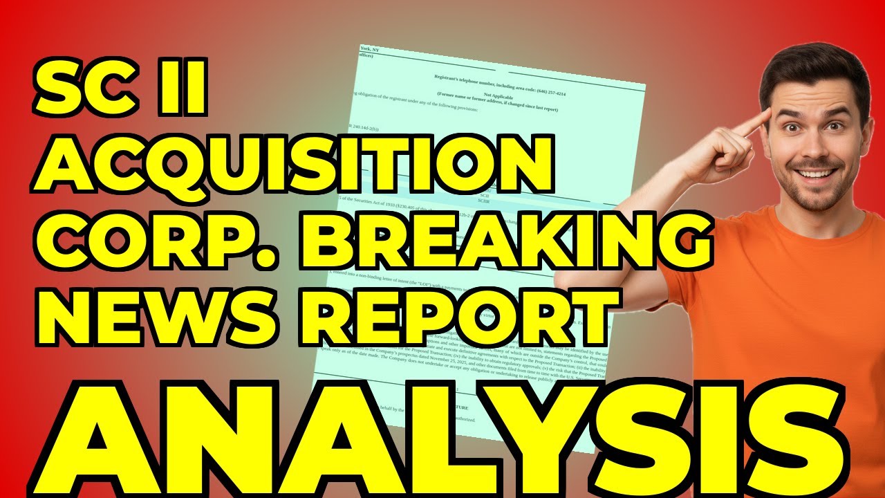 SC II Acquisition Corp: My Take on This SPAC's Latest Move