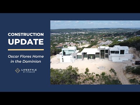 Construction Update on our Oscar Flores Designed Home in the Dominion - Lifestyle by Stadler