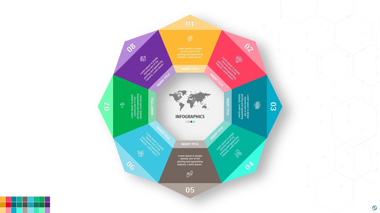 How to Create Circle Chart Infographic Using Microsoft PowerPoint