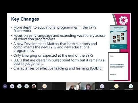 Early Years Foundation Stage (EYFS) Reforms 2021: SEND