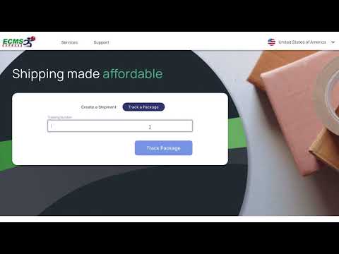 How To Track Your Package - ECMS Express