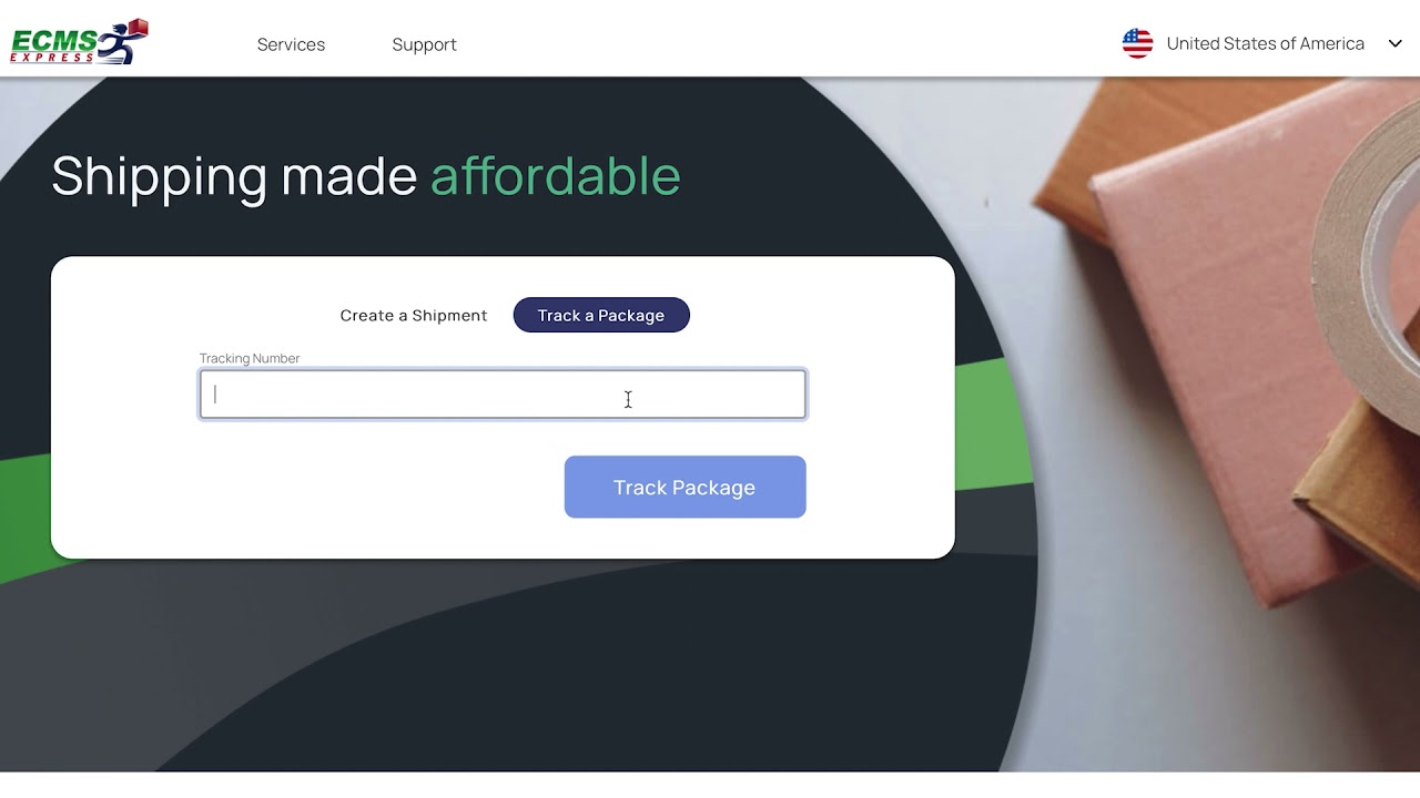 How To Track Your Package - ECMS Express