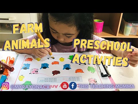 Farm Animals Preschool Activities | Preschool Hands-on Activities