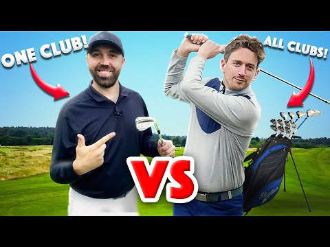 Golf Pro (1 club) Vs Bad Golfer (14 clubs)