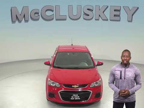 G98517TR Used 2017 Chevrolet Sonic LT FWD 4D Sedan Red Test Drive, Review, For Sale -