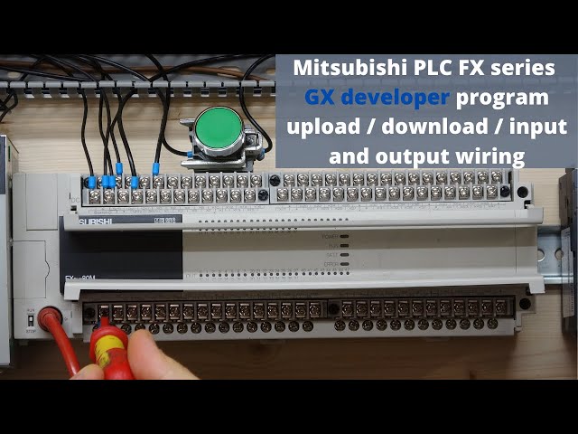 Mitsubishi Modular PLC - FX3U-16MR/ES Modular PLC Manufacturer from Noida