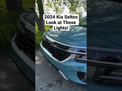 2024 Kia Seltos - Look at Those Lights!