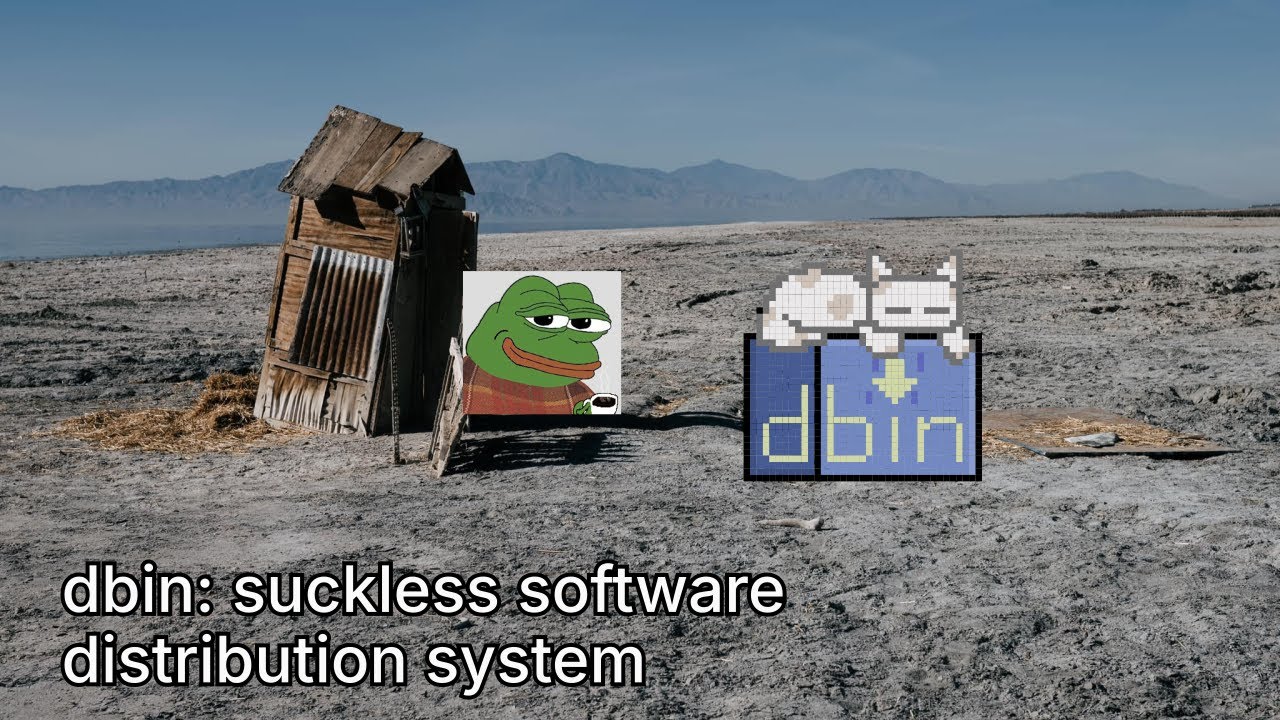 dbin: poor man's package manager