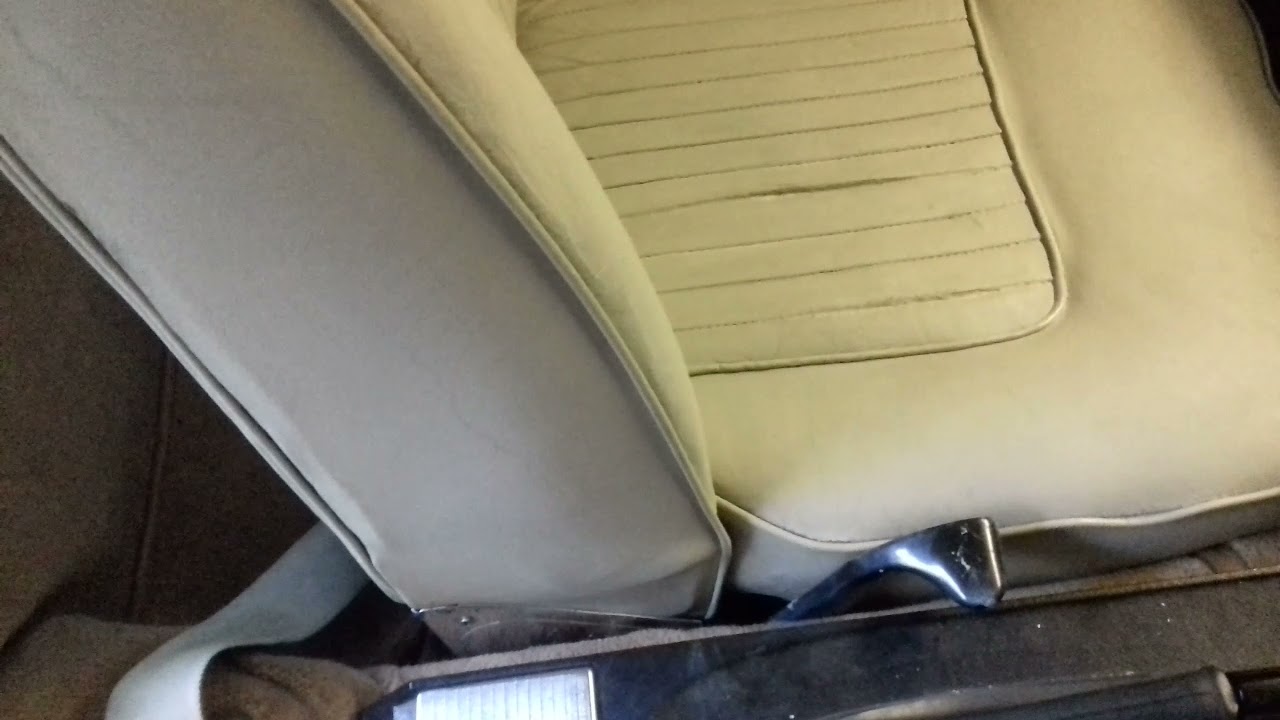 Rover P6 seats part 2