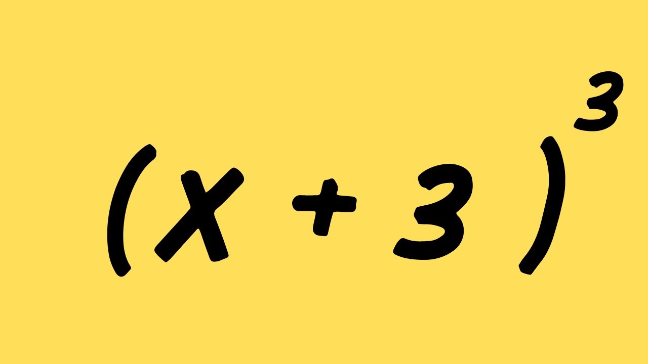 Cubing a Binomial (Box Method )