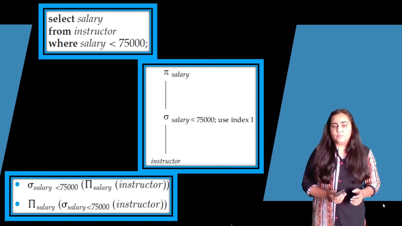 Query Processing & Optimization  -Overview