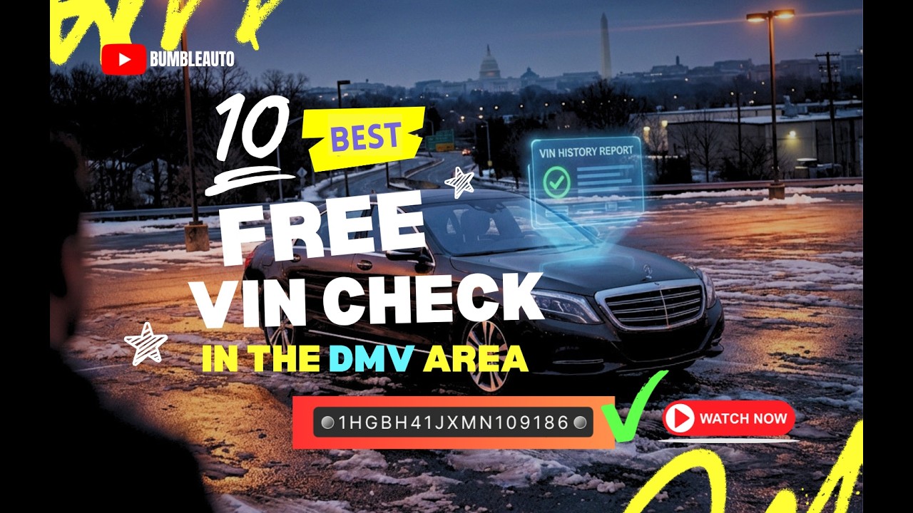 10 Best Free VIN Check in the DMV Area (2026)