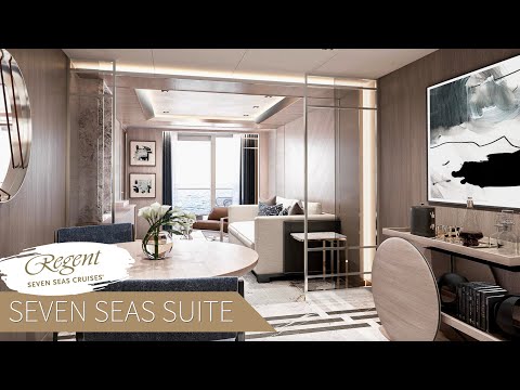 Regent Seven Seas Grandeur | Seven Seas Suite Full Walkthrough Tour & Review | 4K
