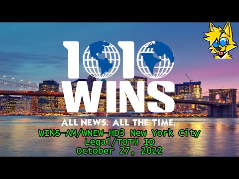 1010 WINS | WINS-AM/WNEW-HD3 New York, NY Legal/TOTH ID (10/27/22)