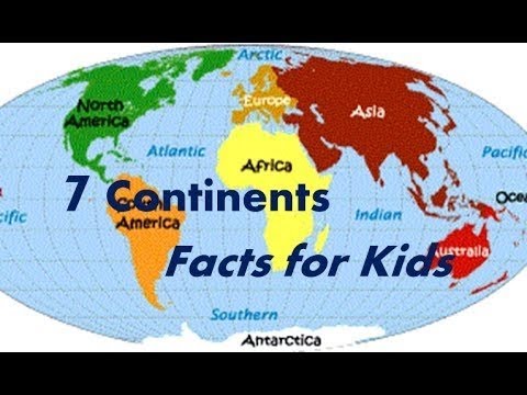 Seven 7 Continents Interesting Facts for Kids – My Cool Random Facts