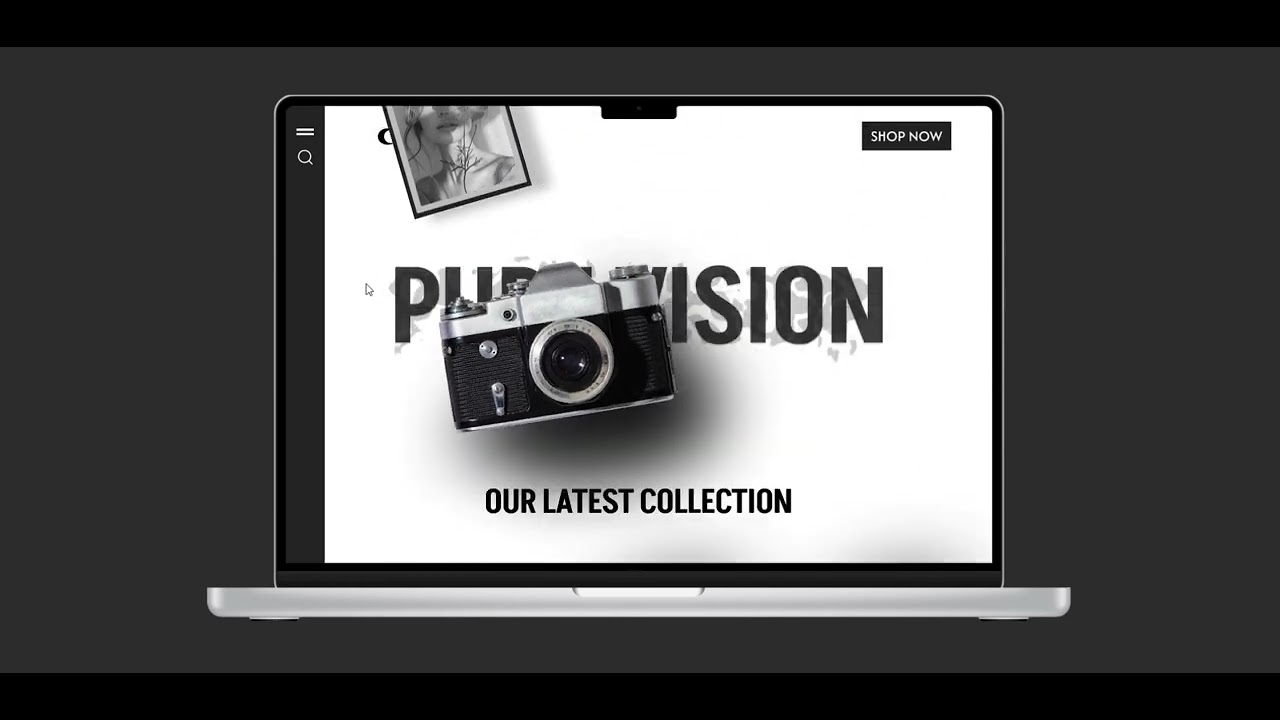 Camera animation scroll 