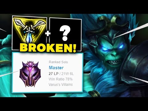 DAY 48 - 78% WINRATE TO MASTERS?! THIS NEW BUILD ON WUKONG IS GIGABROKEN