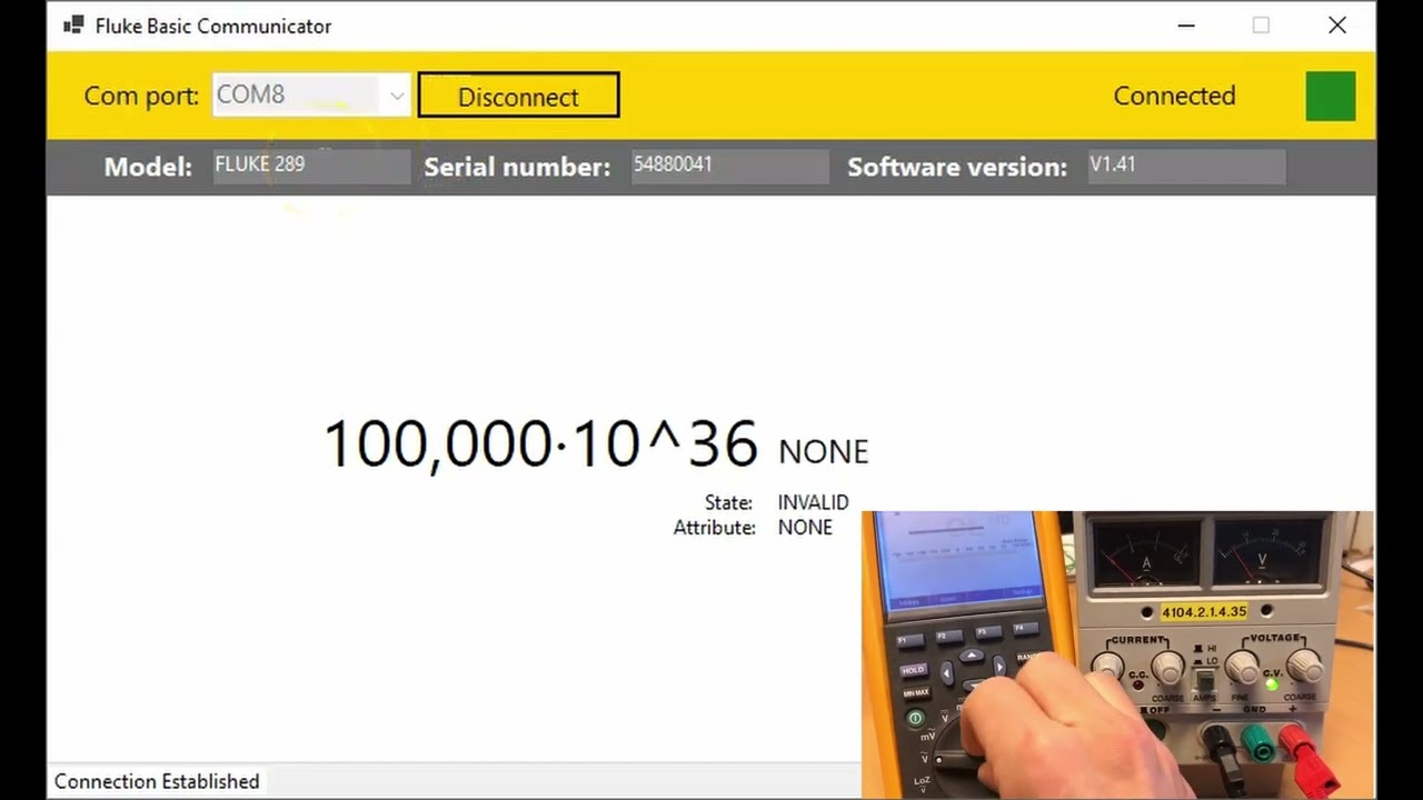 GitHub - bvtvusn/FlukeConnect_2: Connection to Fluke multimeters through optical link