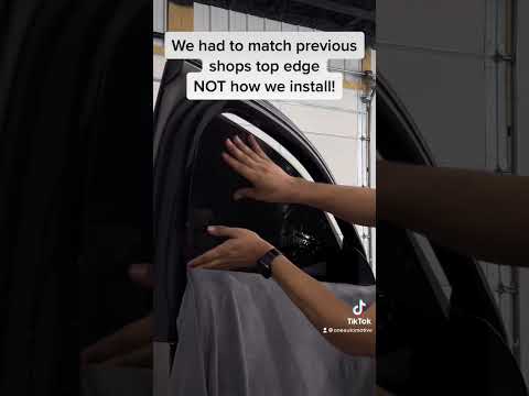 1% Window Tint 😎 Demo Only‼️