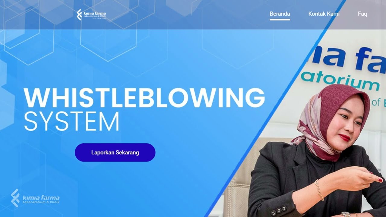 Whistleblowing System (WBS) PT KIMIA FARMA DIAGNOSTIKA