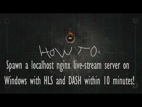 GitHub - ustoopia/Live-stream-server-portable-Windows-Nginx-RTMP-HLS-Dash: This zip file will ...
