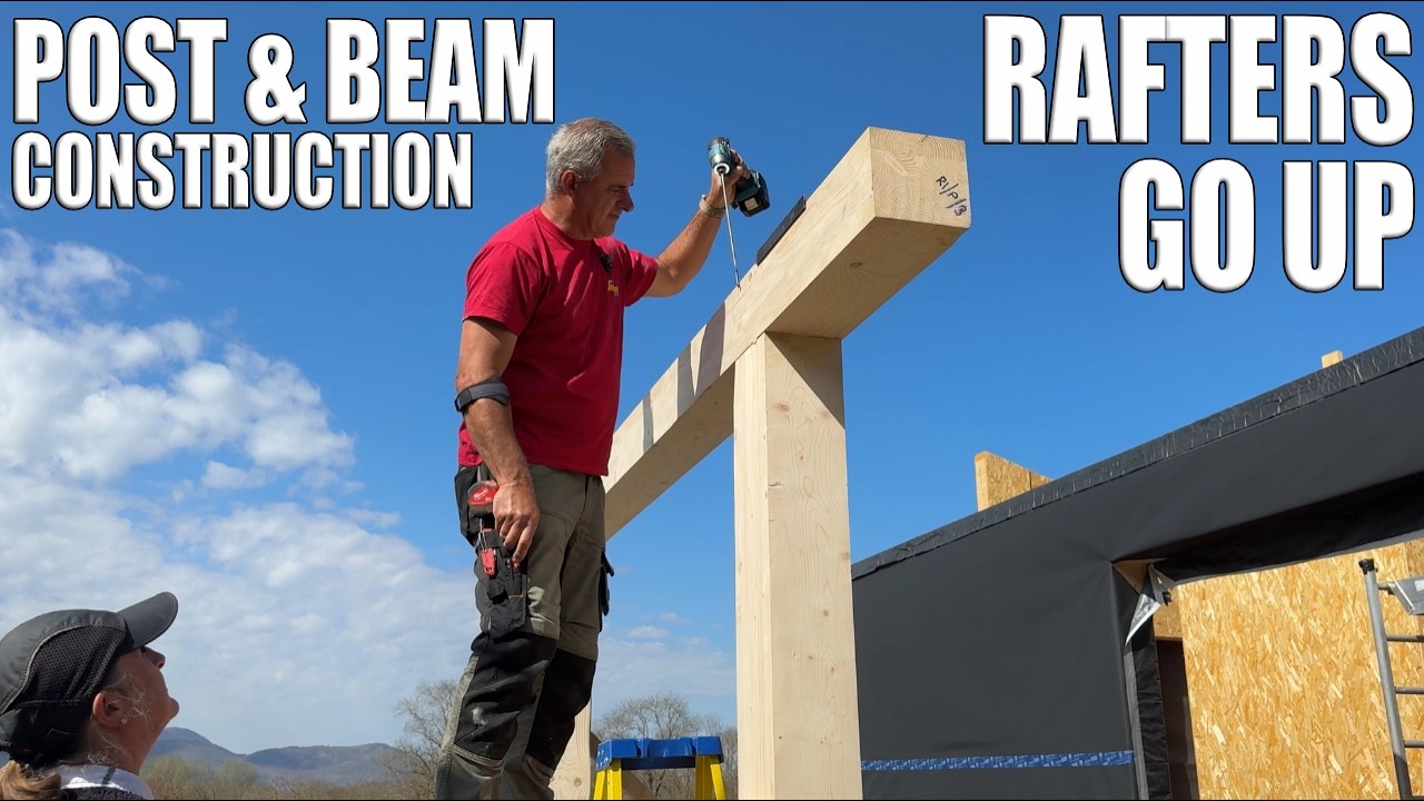 Post and Beam Construction | Couple Self Build Dream Passive House