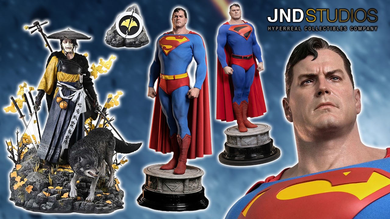 NEW PRE-ORDER! JND Studios Superman Alex Ross 1/4 Scale Statue Ghost of Yōtei Atsu Prime 1 Studios