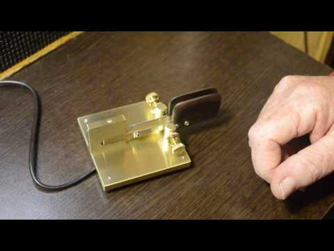 New Cootie/Paddle for under $150! | W1SFR Handmade Torsion Bar Morse ...