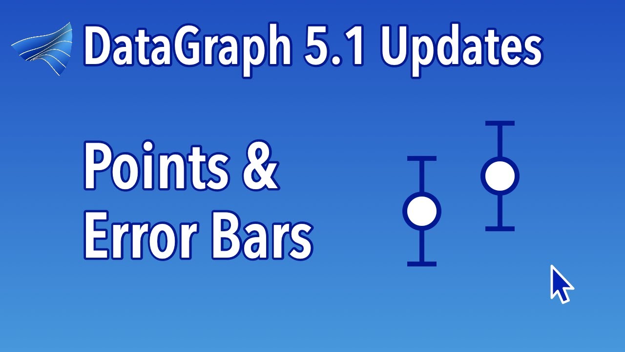 DataGraph 5.1 | Points + Error Bars
