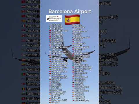 Barcelona Airport (IATA: BCN, ICAO: LEBL), #aviation #asianaairlines #spain