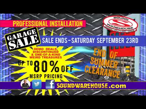 Sound Warehouse - Garage Sale 2017